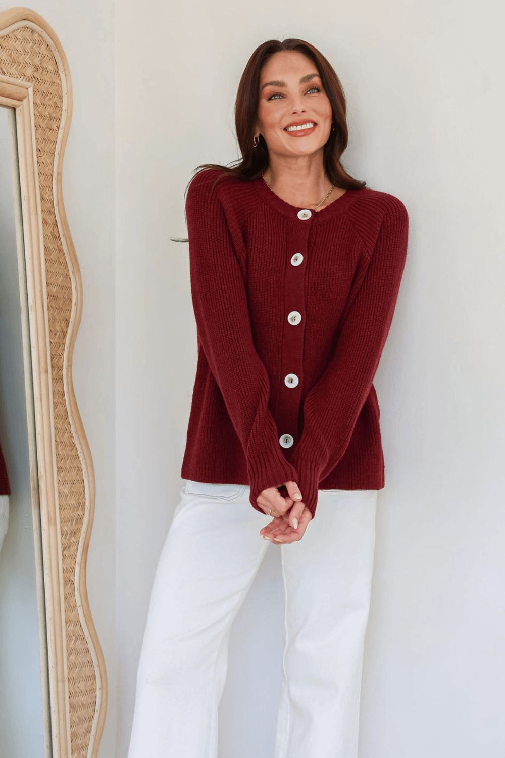 Tilly Button Cardigan – LOUii